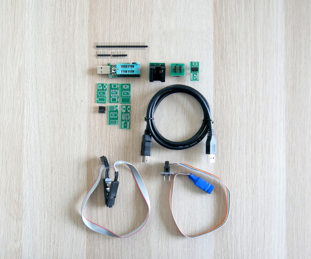 CH341A Programmer Kit w/ WSON8 probe – 3mdeb Sp. z o.o.